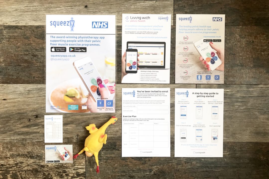 Squeezy: pelvic floor support app