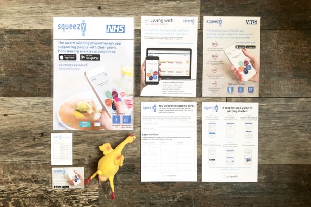 Squeezy: pelvic floor support app
