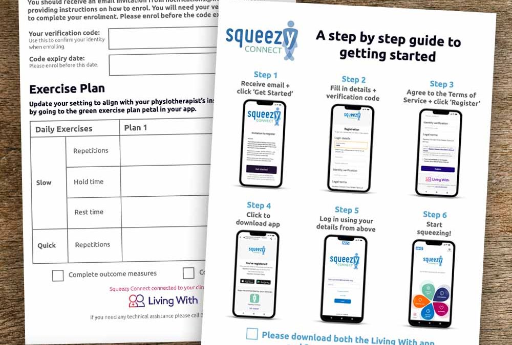 Squeezy Connect Patient Onboarding Flyer - Squeezy